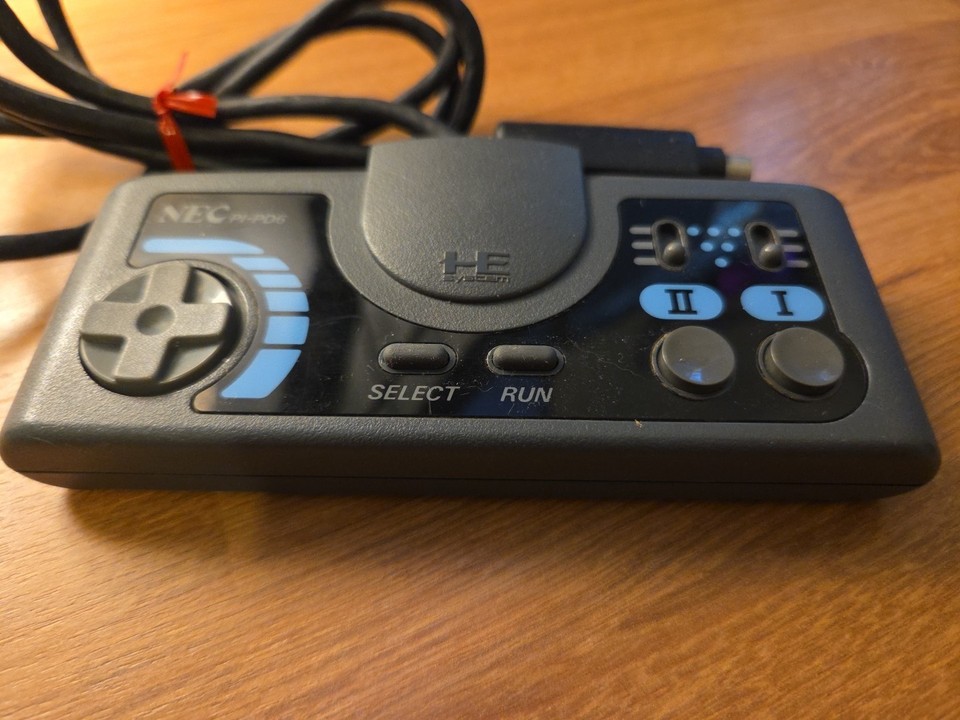 NEC PC-Engine PI-PD6 Controller Authentic Turbo controller - US Seller ...