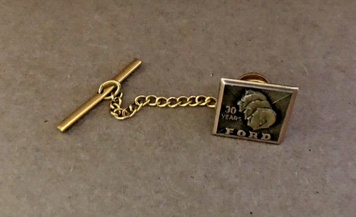 FORD 30 YEARS Employee Service Lapel Pin Car Motor Automobile Co 1/10 ...