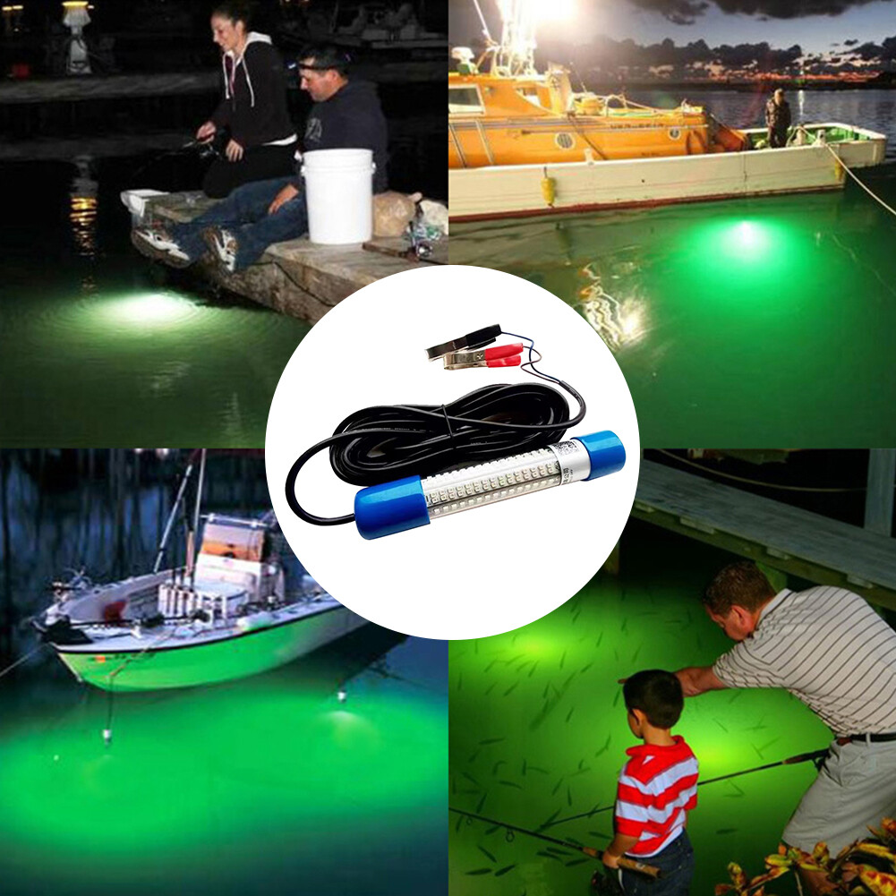 LED Fishing Lights 12-24V Squid Attracting Lamp for Night Fishing ...