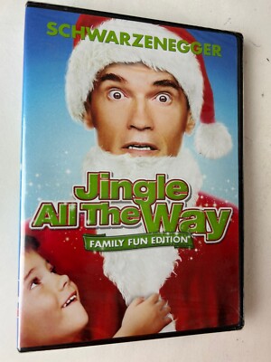 Jingle All the Way DVD 1996 Arnold Schwarzenegger Sinbad Phil Hartman ...
