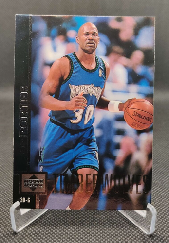 1997-98 Upper Deck #253 Terry Porter Minnesota Timberwolves Basketball ...