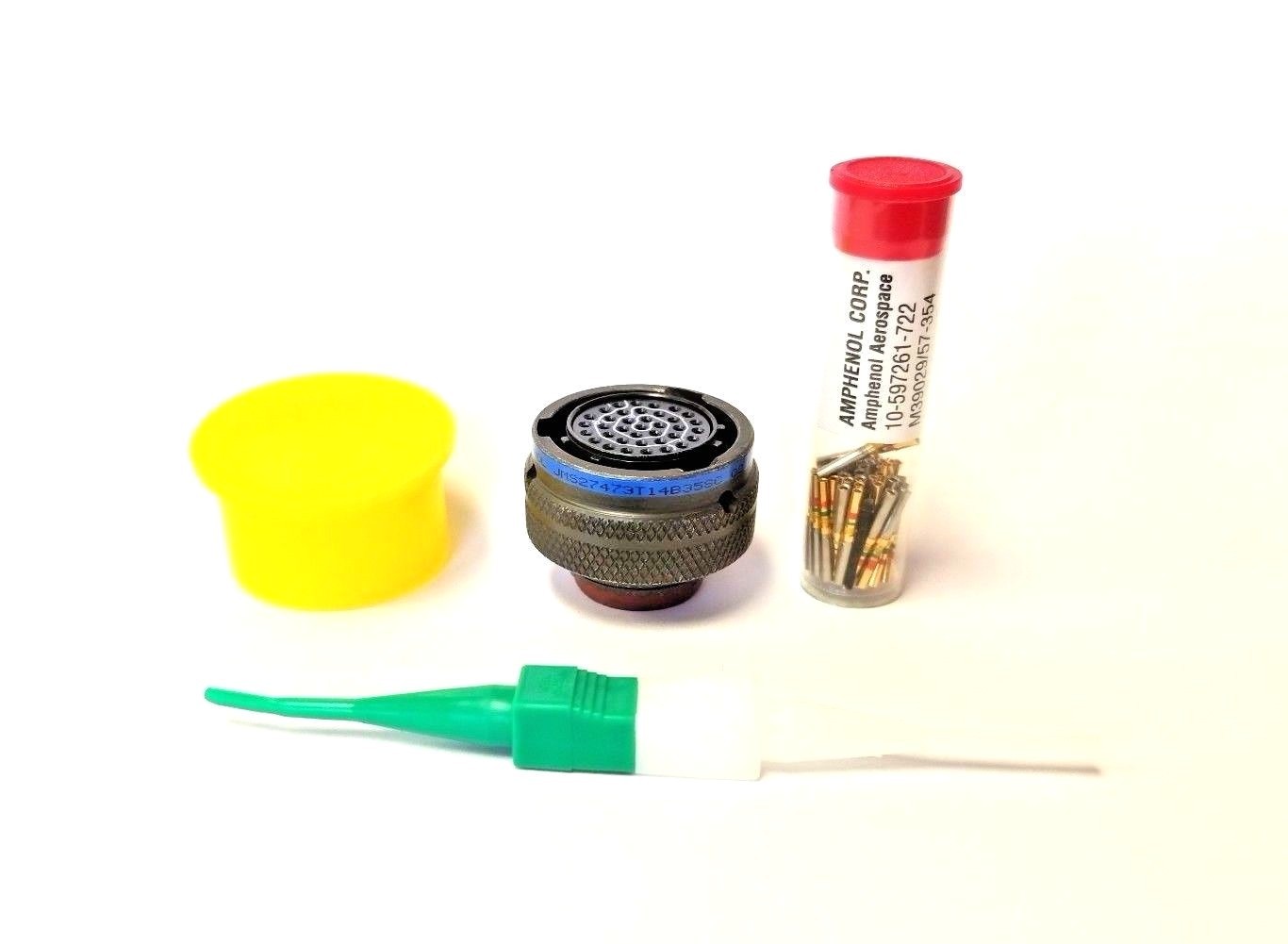 J MS27473T14B35SC MIL-SPEC Circular Connector +Contacts +Extractor by ...