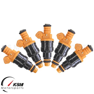 5 x Fuel Injectors 0280150785 for 1994-1997 Volvo 850 2.3 2.4 l5 Turbo ...