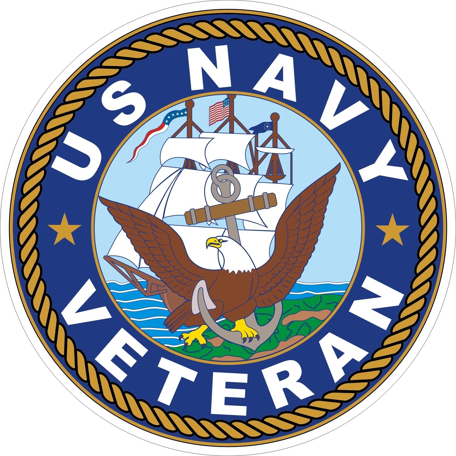 U.S. Navy Veteran Decal / Sticker | eBay