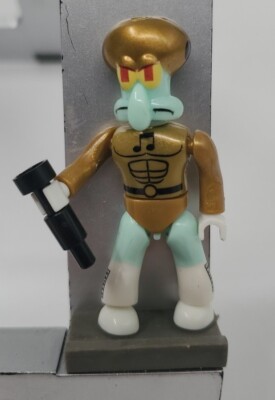 Mega Bloks Bricks Squidward Figure- SpongeBob Minifigure - Minifigs | eBay