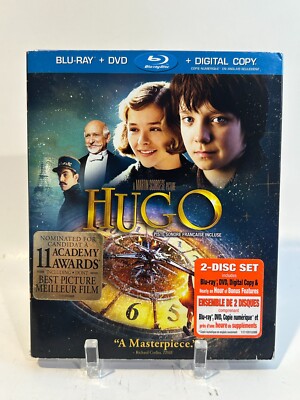 Hugo (Blu-Ray/DVD, 2012, English/French, w/ DIGITAL CODE) 97361449463| eBay