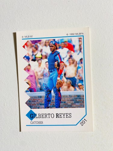 1992 PANINI #201 GILBERTO REYES NM-MT MLB BASEBALL CARD | eBay