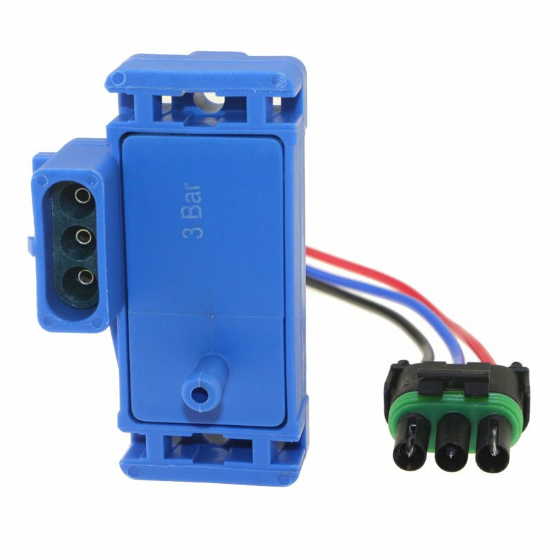 12223861 For GM 3Bar 3 bar Manifold Map Sensor Boost Turbo W/ Pigtail ...