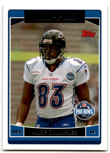 2006 Topps Alge Crumpler Atlanta Falcons #297 | eBay