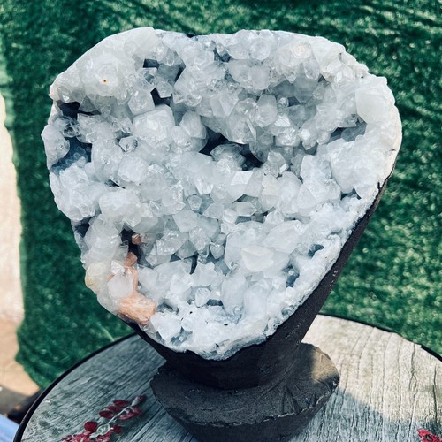 9.13LB Natural Fish Eye Stone Crystal Symbiotic Specimen Home Placement ...