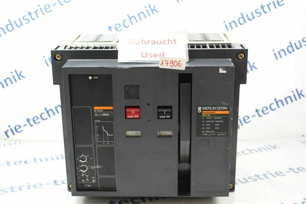 Merlin GERIN Masterpact M10 N1 Circuit Breaker M10N1 for sale online | eBay