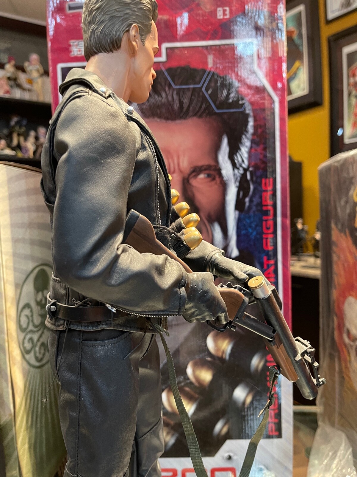 T 800 TERMINATOR CYBORG PREMIUM FORMAT 1/4 SCALE EXCLUSIVE SIDESHOW 578 ...