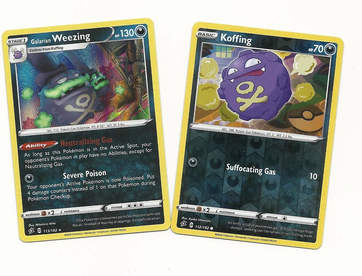 Pokemon Weezing Evolution Chart
