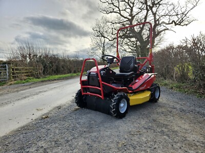 CANYCOM CMX2406 RIDE ON COMMERCIAL BRUSHCUTTER SHAFT DRIVE 4WD PETROL ...