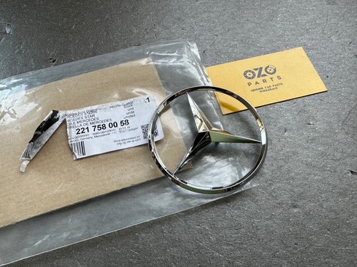 Genuine Mercedes-Benz W221 S-class Rear Trunk Boot Emblem Badge ...