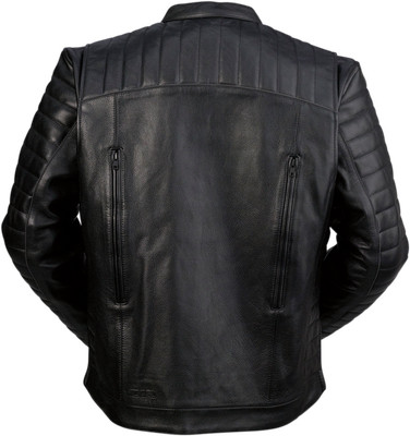 Z1R Artillery Leather Jacket Black Medium 2810-3774 with Vents & Armor ...