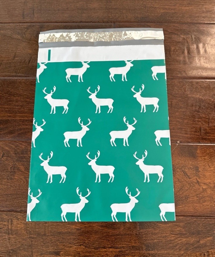 20 Pack - 10x13” Beautiful All Green Mix of Holiday Poly Mailers | eBay