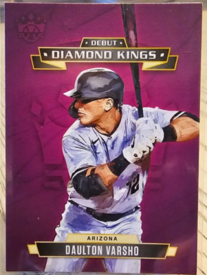 2021 Diamond Kings Debut Diamond Kings Daulton Varsho RC #DDK-AD ...