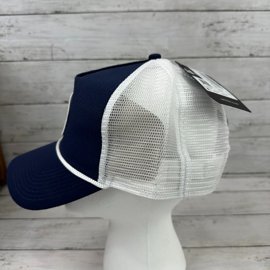 Salt Life Hat Cap navy Blue White Trucker Adjustable Snapback - New! | eBay