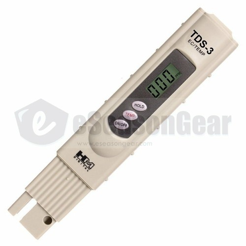 HM Digital TDS-3 Meter, 0-9990 ppm Water Purity Quality TDS Tester TDS3 ...