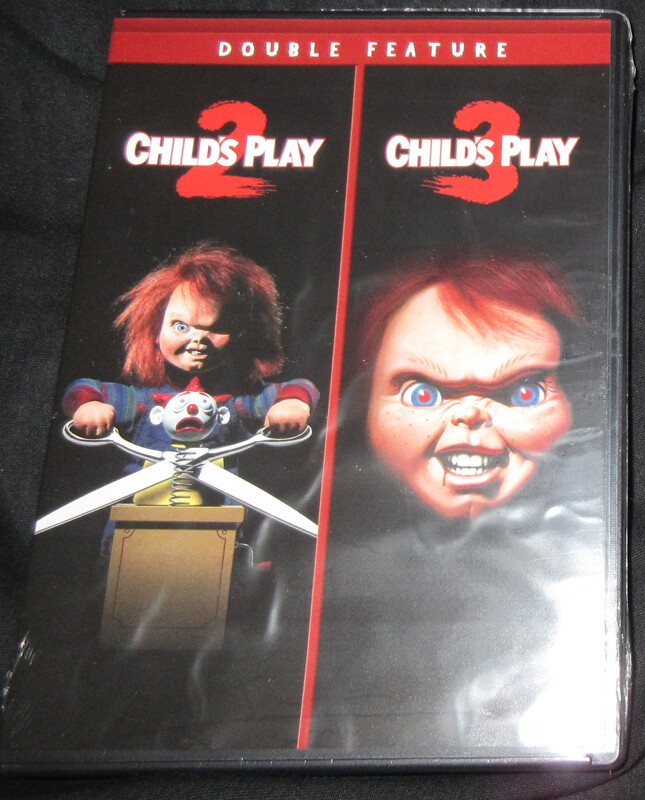 Child's Play 2 & 3 Double Feature DVD - Classic 90s Chucky Horror ...