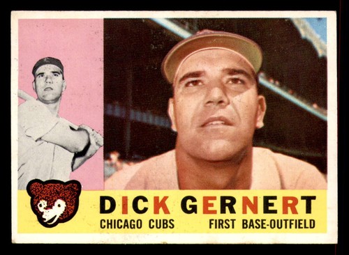 1960 Topps #86 Dick Gernert Excellent+ Cubs ID:359701 | eBay