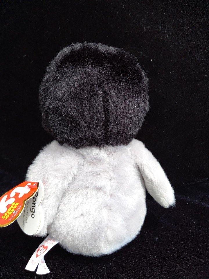 TY Pongo Baby Penguin Plushie Stuffie, Beanie Baby, 6" tall, very Clean ...