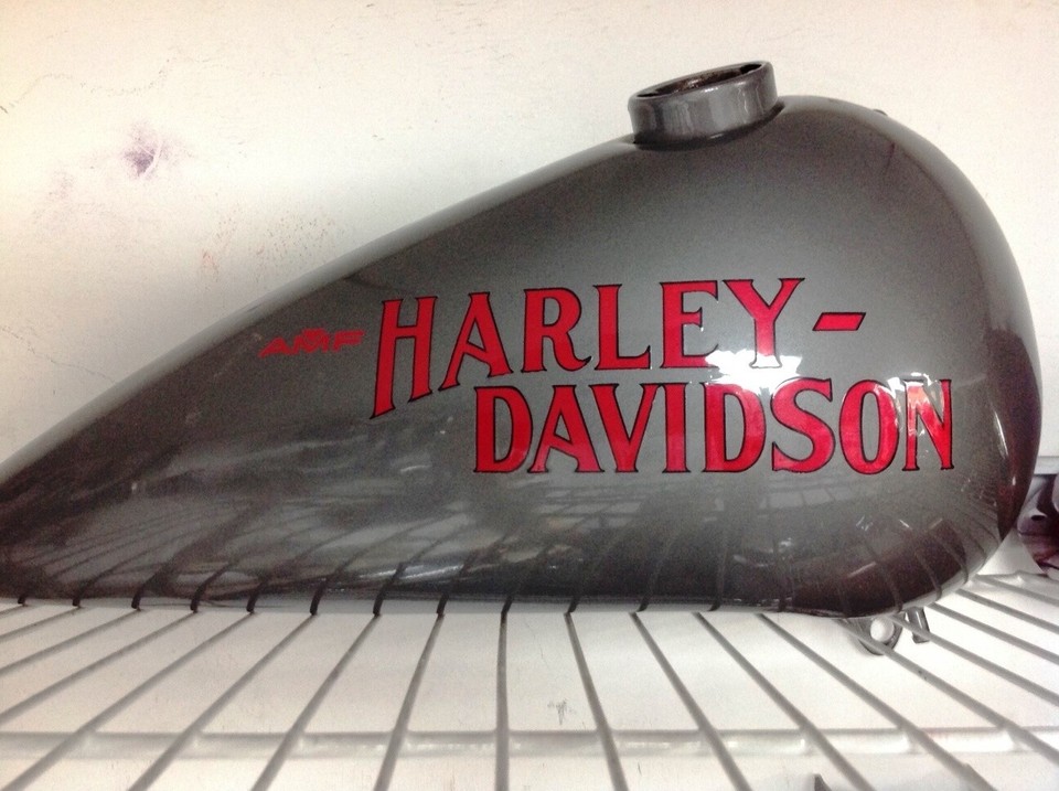 For HARLEY DAVIDSON - 1977 FXS FX LOW RIDER TANK DECALS RED W/BLACK ...