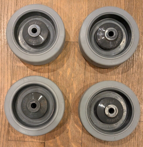 Set of 4 Colson Casters 4 3/4" x 1 1/4" 10mm center hole | eBay