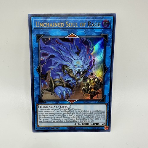 Yugioh UNCHAINED SOUL OF RAGE Ultra Rare MP20-EN173 1st Edition NM | eBay
