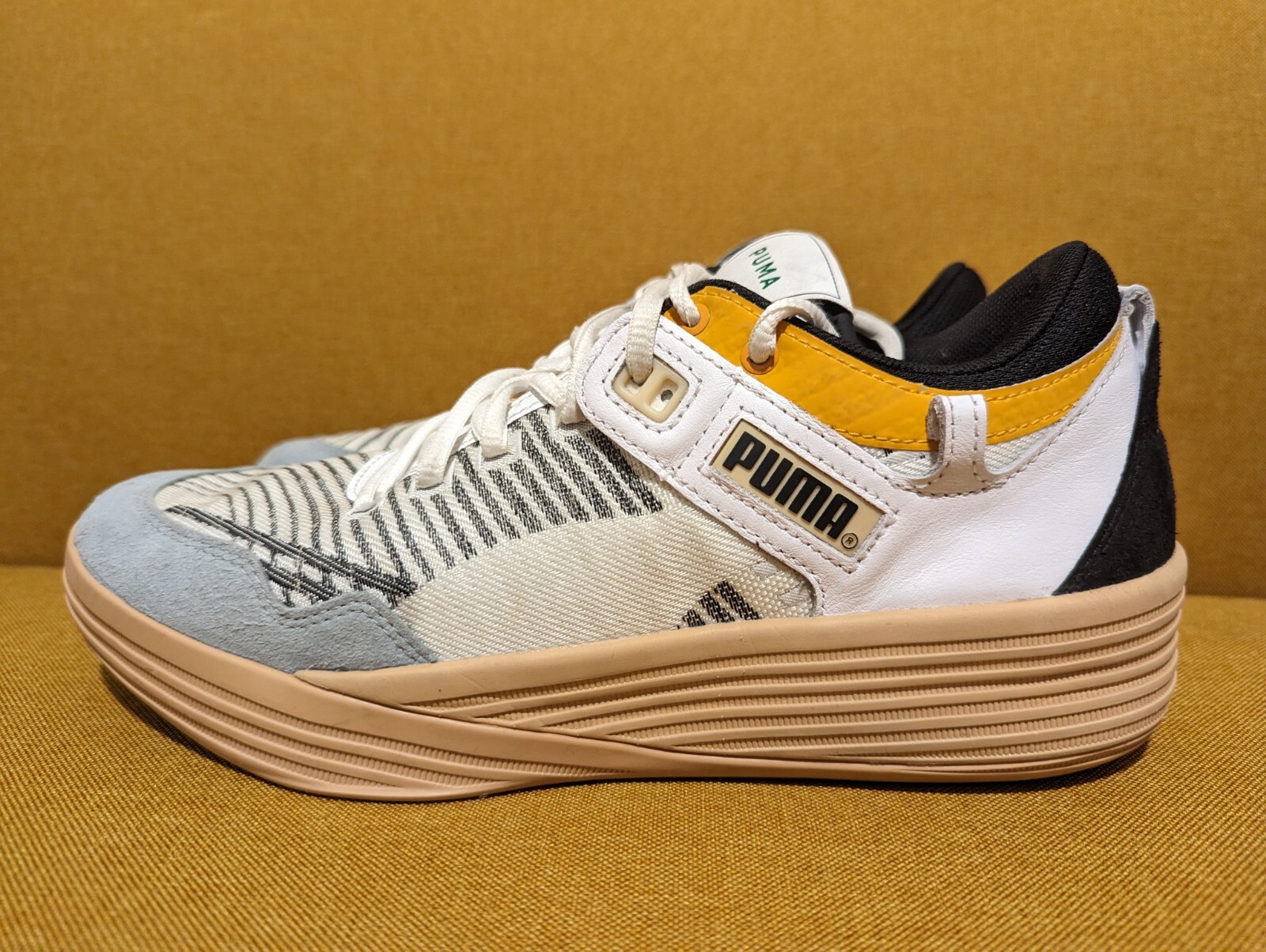 Puma Clyde All-Pro Kuzma Low Rhude Men's Size 9.5 Rhu… - Gem