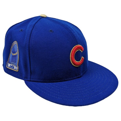 2016 MLB World Series Champions Chicago Cubs Ring Ceremony Fitted Hat ...