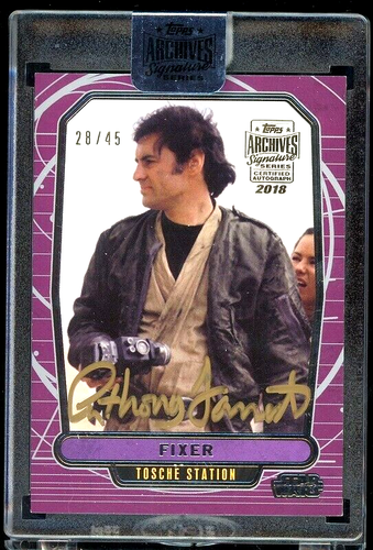 ANTHONY FORREST 2018 Topps Archives Star Wars Galactic FIXER AUTO ...