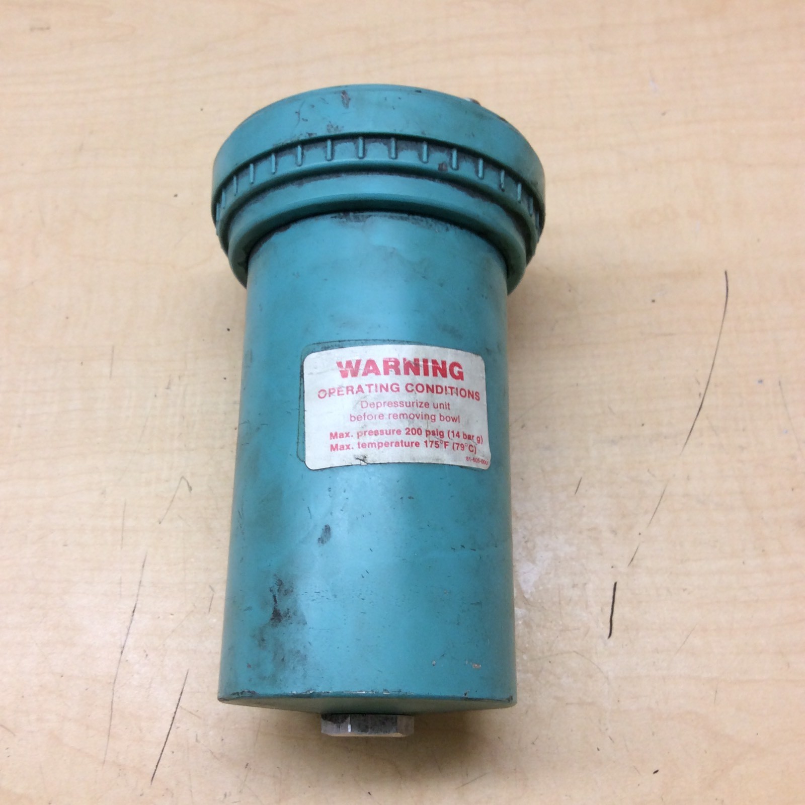 Wilkerson Filter Drain x01-04-Q04 F89 X0104Q04F89 with Coupling Free ...
