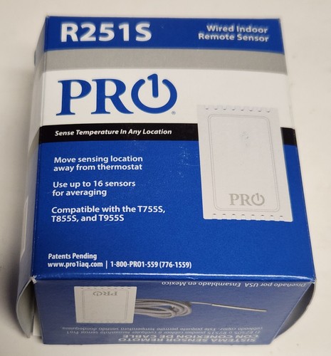 PRO1 PRO 1 R251S Wired Remote Sensor System Temperature Sensor For ...
