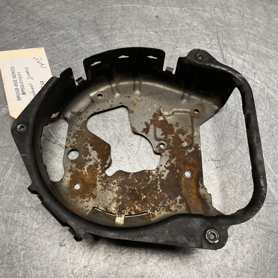 OEM GOOD USED BRIGGS 450E SERIES 8P502-0110-F1 FLYWHEEL GUARD 594729 | eBay