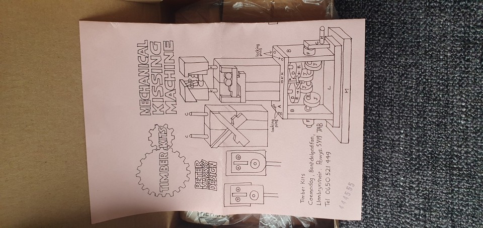 Vintage Timberkit - Kissing Couple clockwork/mechanical Construction Kit. | eBay
