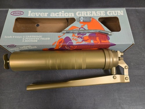 Vintage Plews Lever Action Grease Gun 30-116 - NOS | eBay