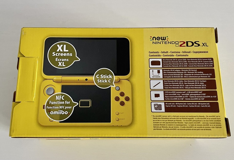 💎Nintendo 2DS XL Pikachu Edition, UNOPENED & NEW Pokemon Console ...