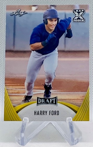 2021 Leaf Draft Harry Ford Gold Parallel XRC Rookie Card #30 - Seattle ...