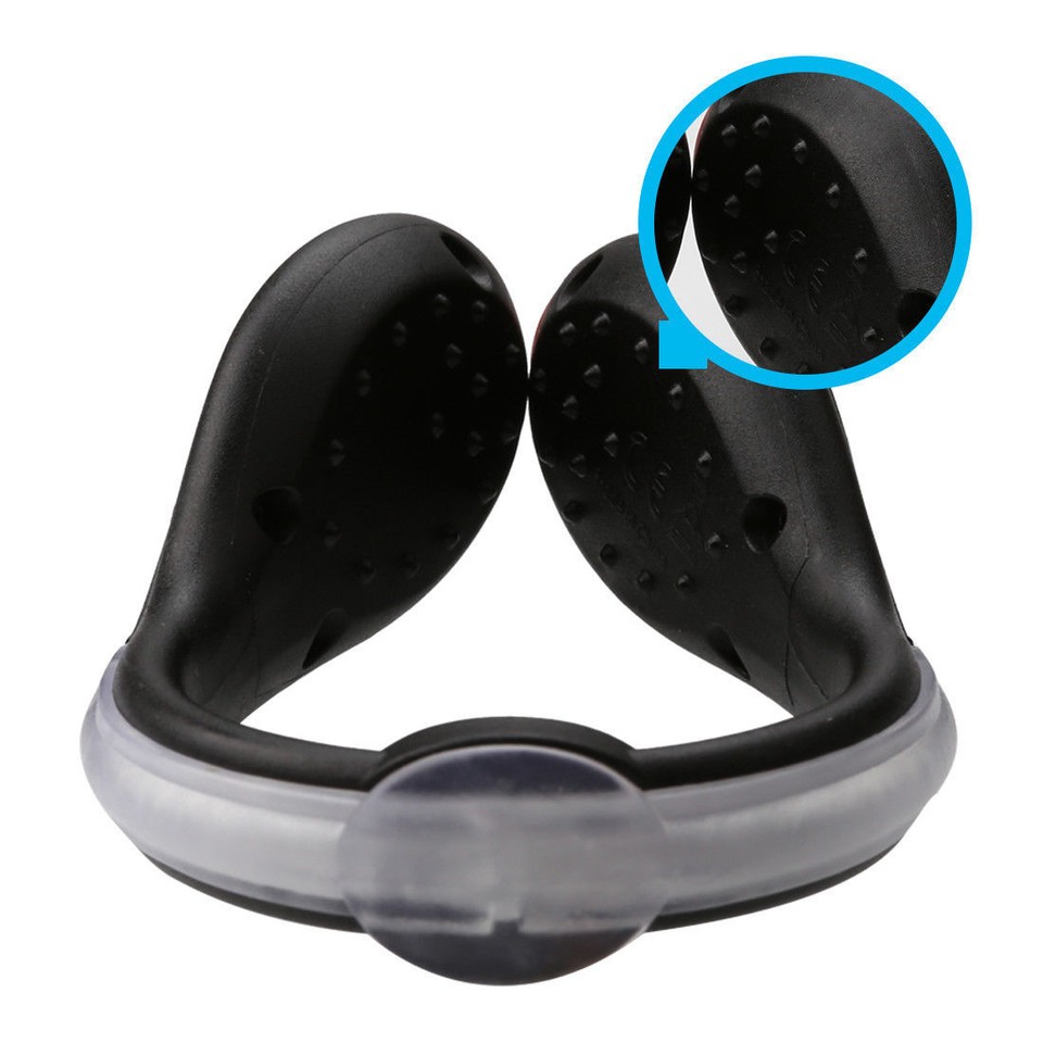 (PAIR) LED USB RECHARGEABLE SHOE Light CLIPS for running jogging ...