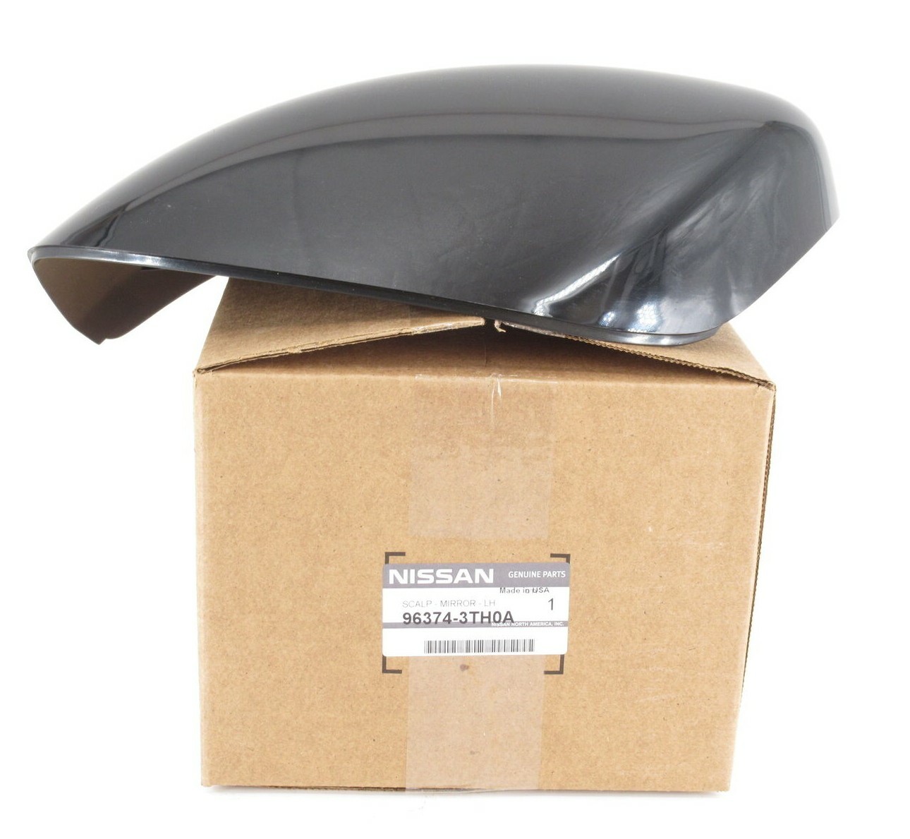 Genuine OEM Nissan 96374-3TH0A Driver Side Mirror Cover Unpainted 2013 ...