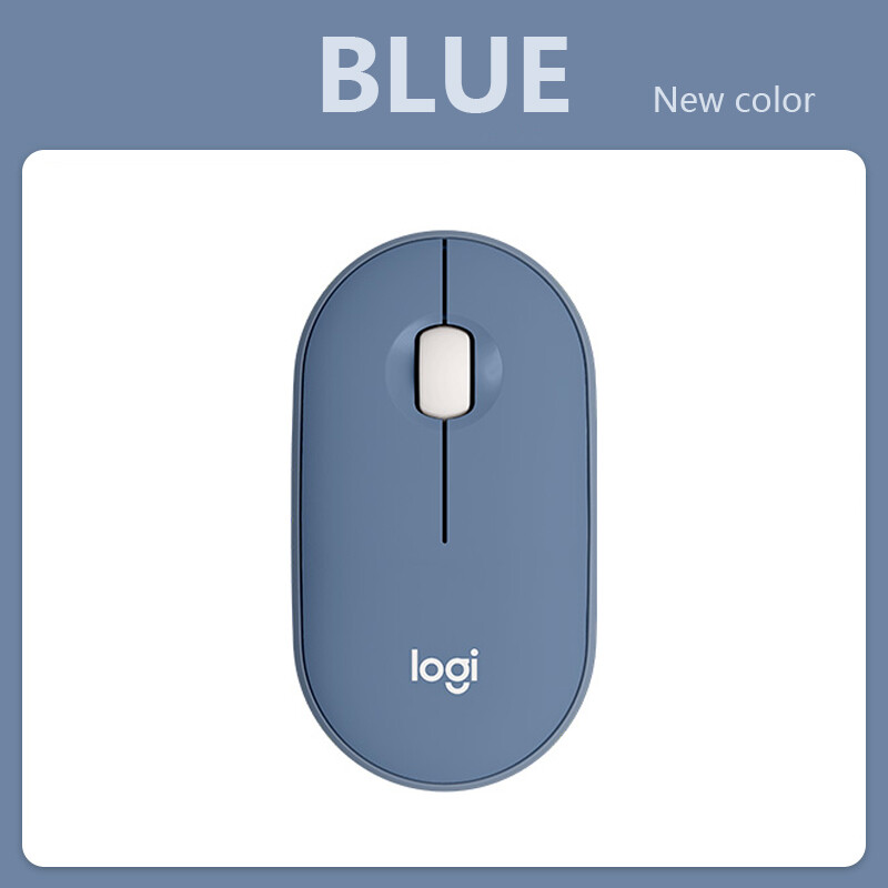New Logitech PEBBLE Bluetooth Wireless Mouse Thin&Light Silent Mice ...