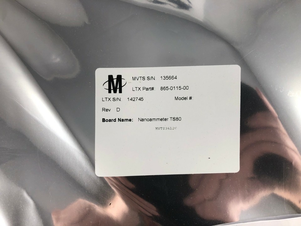 LTX Corporation 865-0115-00 NANOAMMETER TS80 | eBay