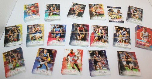 Bulk Lot AFL Trading Cards Over 250 Cards From 2018 Select | eBay