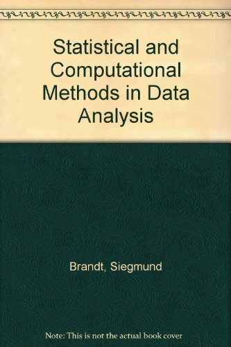 Statistical and Computational Methods in Data Analysis | eBay