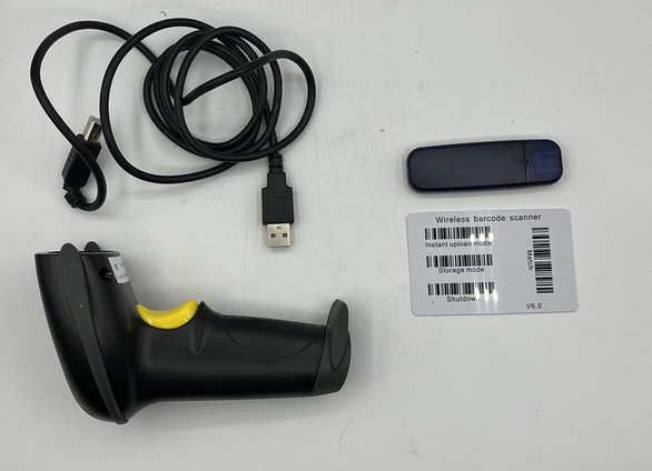 NADAMOO BUR3003 WIRELESS USB POWER HANDHELD BARCODE SCANNER ...