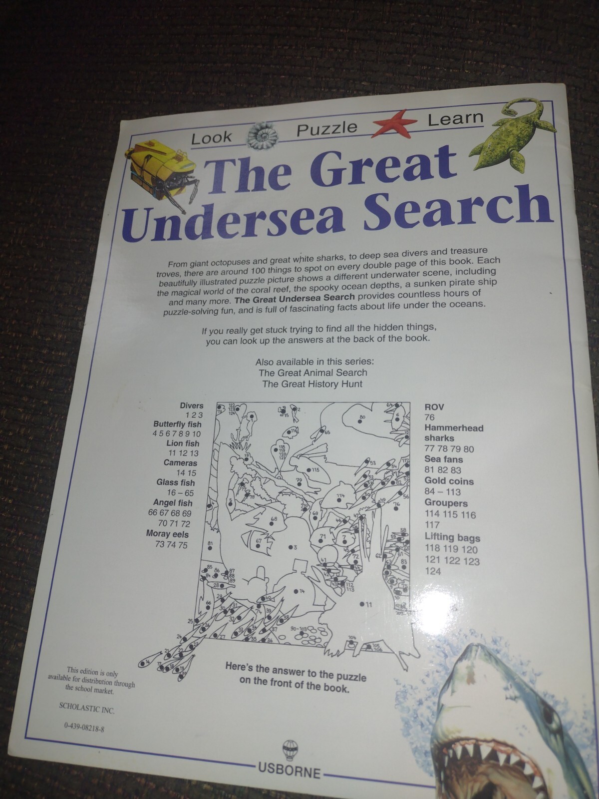 Great Undersea Search by Kate Needham (1996, Trade Paperback) for sale ...