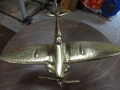 A Brass Spitfire Model Aircraft. | eBay UK