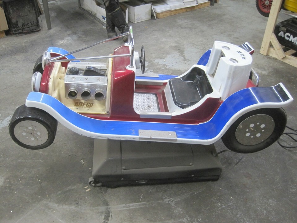 Coin Operated Vintage Antique Hot Rod Race Car Kiddie Ride | eBay
